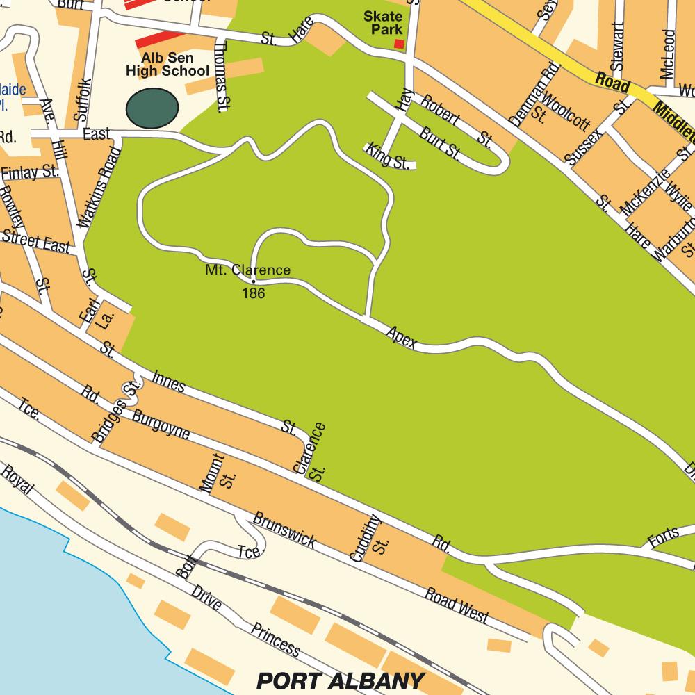 Map Albany Port, Western Australia, Australia. Maps and directions at ...