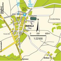 Map Baruth, Saxony, Germany. Maps and directions at hot-map.