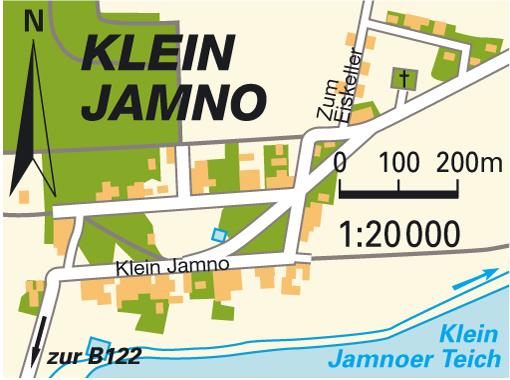 Map Forst (Lausitz) OT Klein Jamno, Brandenburg, Germany. Maps and ...