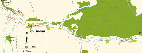 Map Hausdorf, Saxony, Germany. Maps and directions at hot-map.