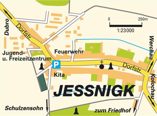 Map Jessnigk, Brandenburg, Germany. Maps and directions at hot-map.