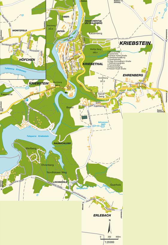 Map Kriebstein, Saxony, Germany. Maps and directions at hot-map.