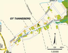 Map Tanneberg, Saxony, Germany. Maps and directions at hot-map.