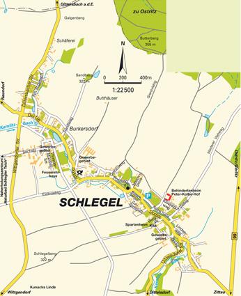 Stadtplan Zittau Schlegel, Deutschland. Karte und Routenplaner von hot ...